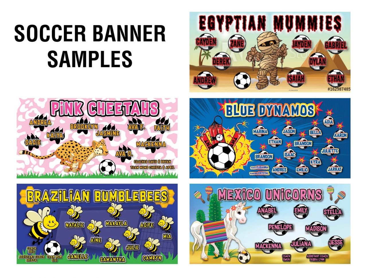 Sport Team Banner 3’x6′ | Ad America Group